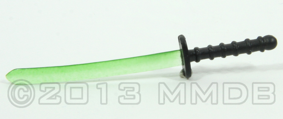 Minimate Database: Sword with Green Blade
