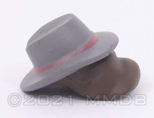 Minimate Database: Gray Fedora with Long Hair