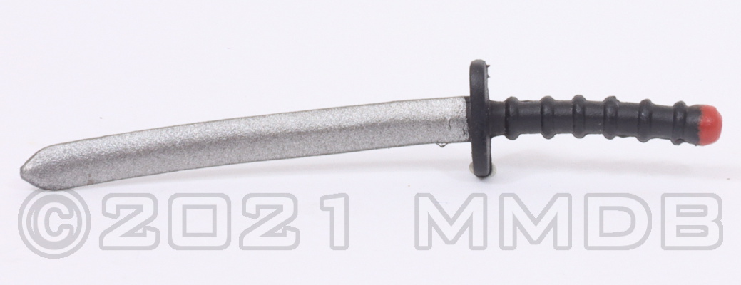 Minimate Database: Sword with Black Handle and Red Pommel