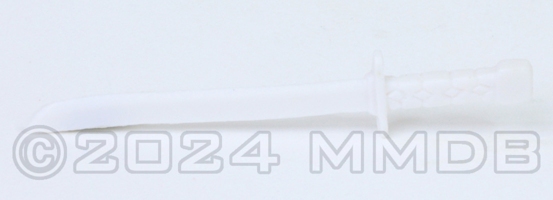 Minimate Database: Sword - White
