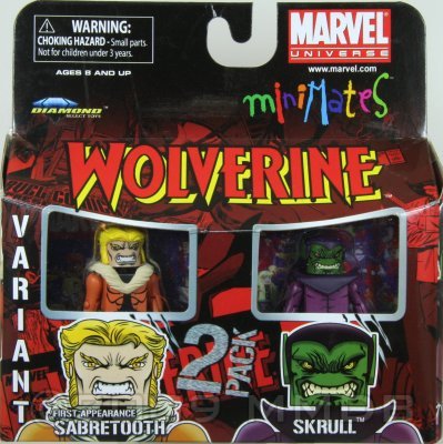 Minimate Database: First Appearance Sabretooth & Skrull