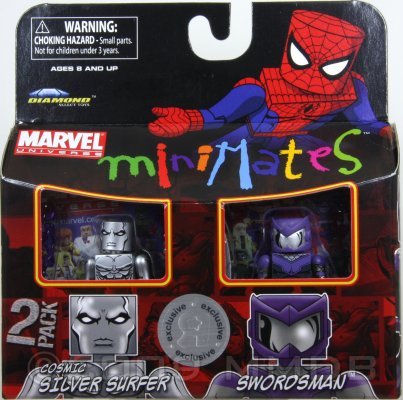 Minimate Database: Cosmic Silver Surfer & Swordsman