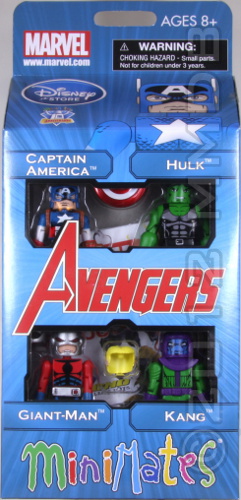 Minimate Database: Avengers Box Set (Cap)