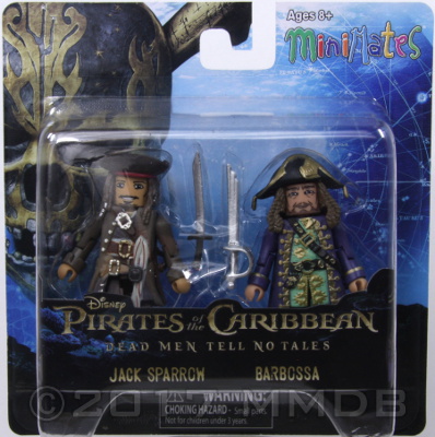 Minimate Database: Jack Sparrow & Barbossa